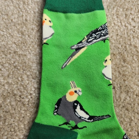 Other | New Cute Cockatiel Socks Parrot Bird Kawaii Size 715 | Poshmark